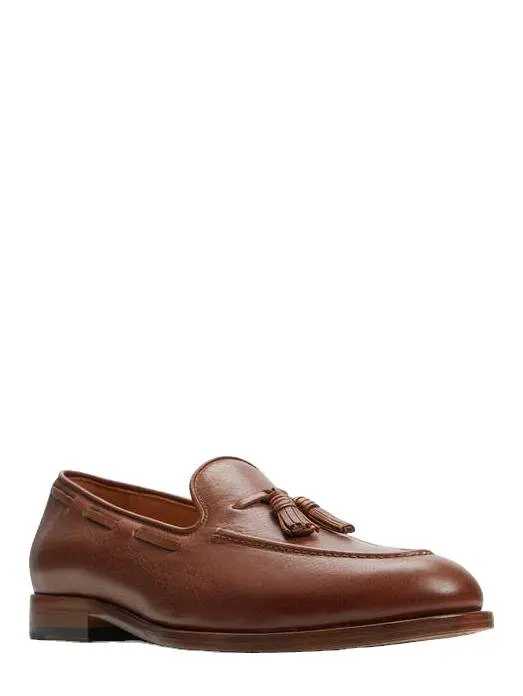 Brooks Brothers Charlton Tassel Loafer - Antique Brown