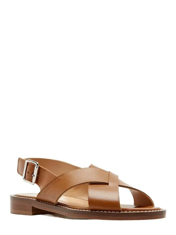 La Canadienne Tracy Slingback Sandal - Camel