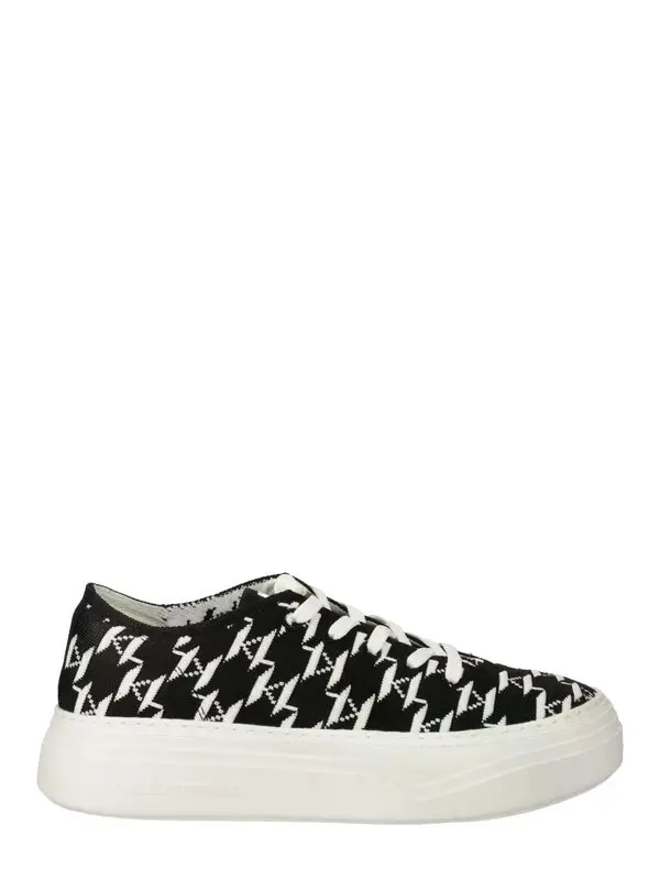 Karl Lagerfeld Logo-print Sneakers - Black