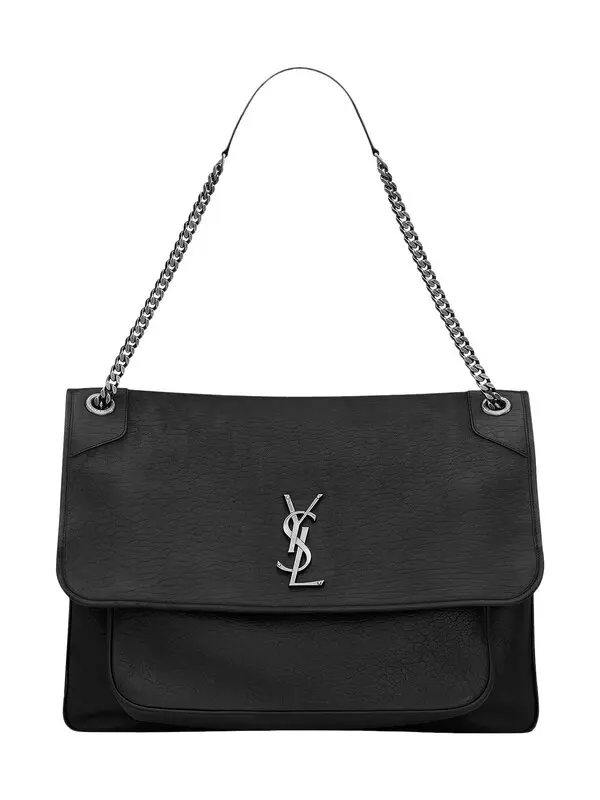 Saint Laurent Medium Niki Shoulder Bag - Black