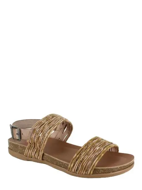 NATIONAL COMFORT Pettra Sandal - Taupe Leather