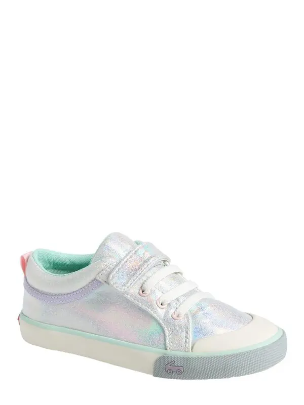 See Kai Run Kristin Sneaker - Silver Metallic