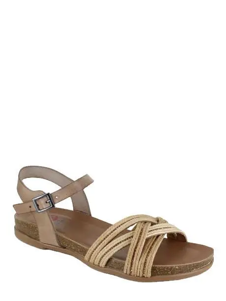 NATIONAL COMFORT Porto Sandal - Taupe Leather
