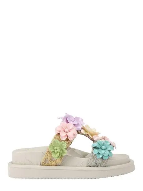 Kurt Geiger Orson Flower Embellished Sandals - Multi Floral
