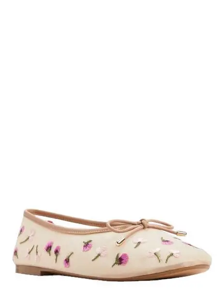 Aldo Joselie Ballet Flat - Beige Multi