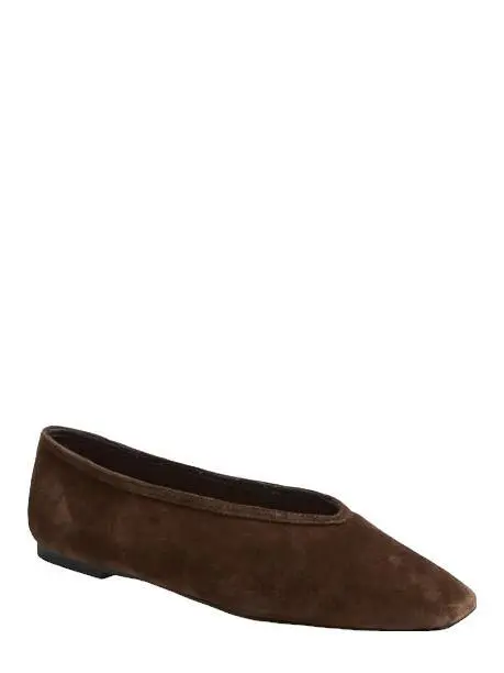 TONY BIANCO Bianca Ballet Flat - Espresso Suede