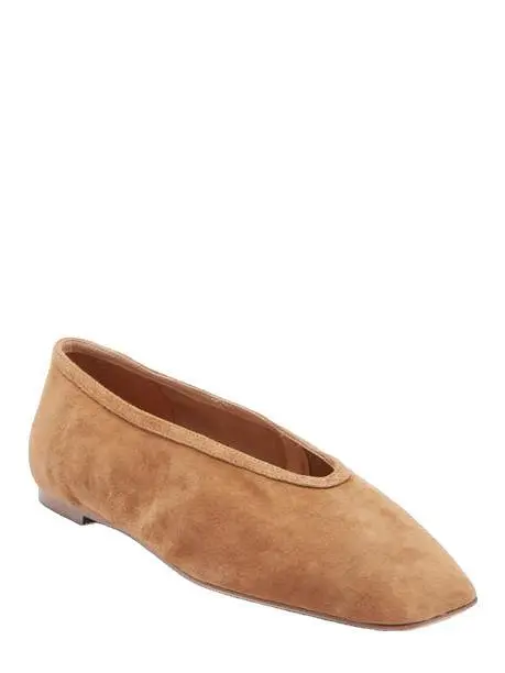 TONY BIANCO Bianca Ballet Flat - Taupe Suede