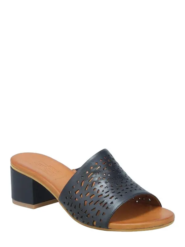 Miz Mooz Rylan Slide Sandal - Black Patent
