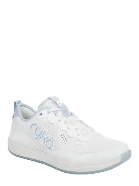 RYKA Court Agility Sneakers - White/ Skyrise Blue