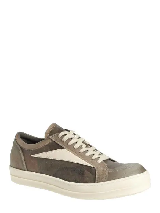 Rick Owens Sneaks Low-top Sneakers - Dust/ Dust/ Milk
