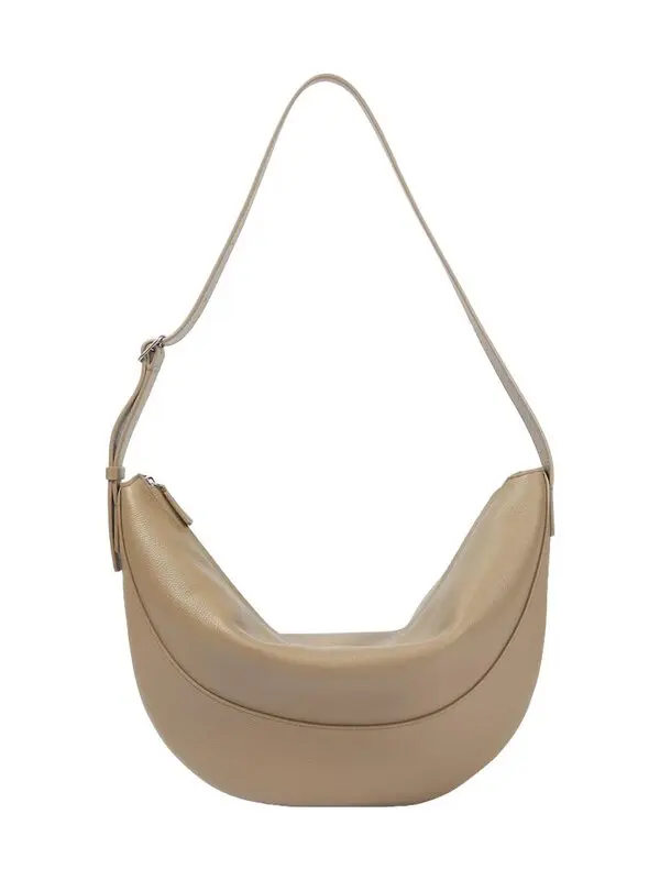THE ROW Jouve Small Leather Shoulder Bag - Green