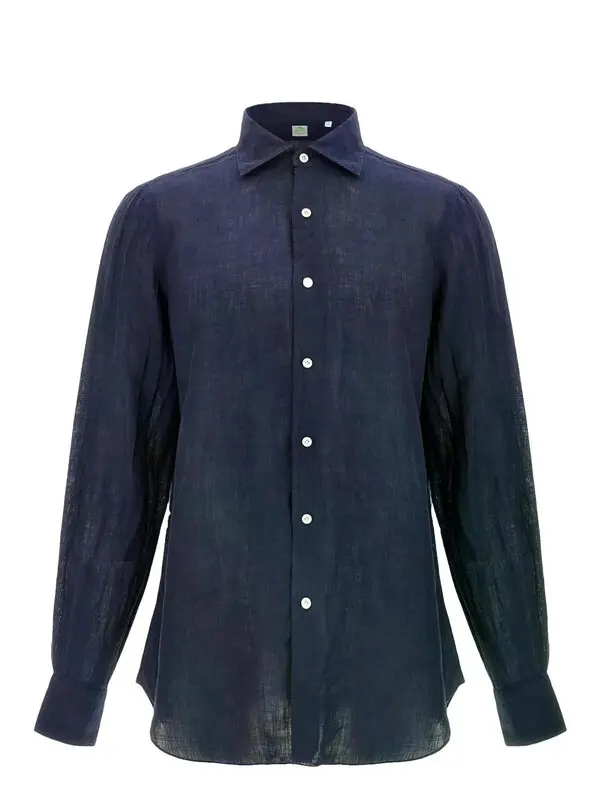FINAMORE 1925 Gaeta Shirt - Blue