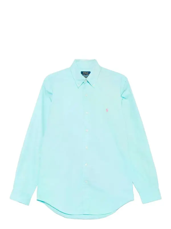 Polo Ralph Lauren Polo Pony Cotton Shirt - Blue