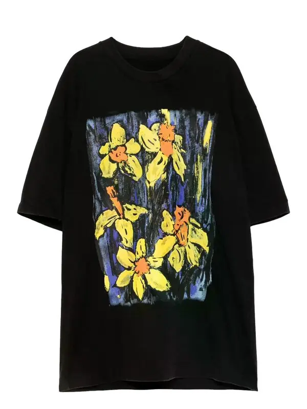 JNBY Graphic-print T-shirt - Black