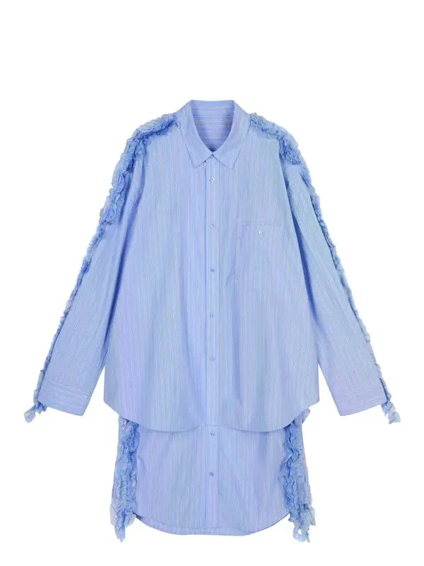 JNBY Side-detailed Shirtdress - Blue