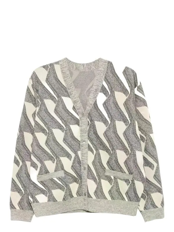 JNBY Patterned Cardigan - Grey