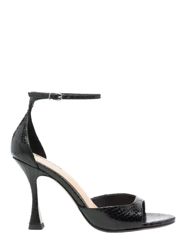 Lola Cruz 100mm Kumala Sandals - Black