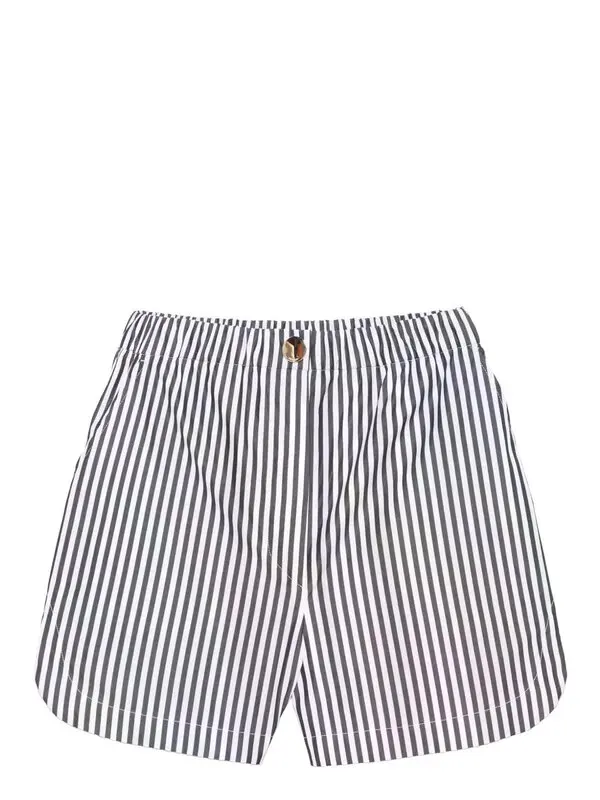 Sportmax Muscari Striped Shorts - Black