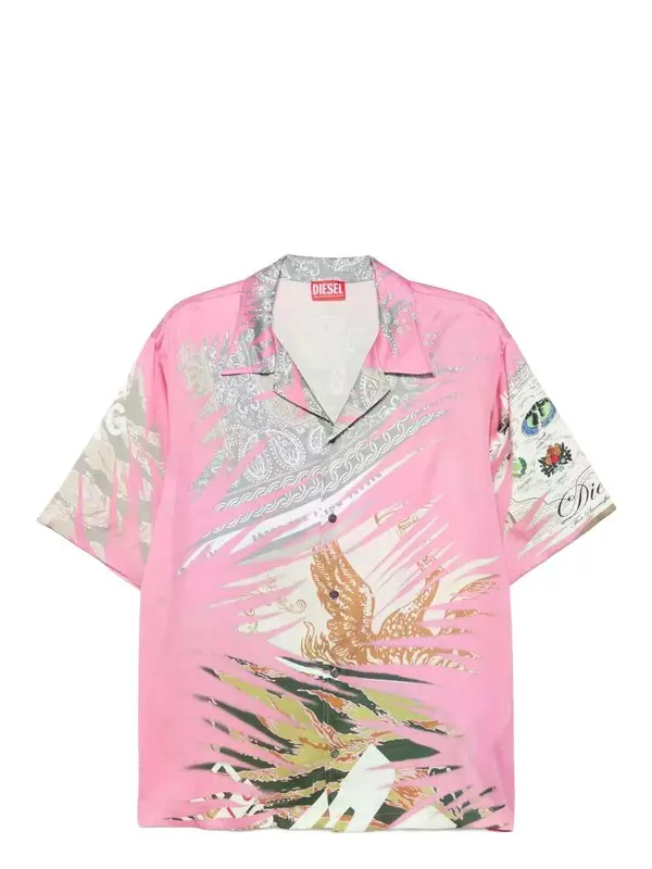 DIESEL Ulf Shirt - Pink