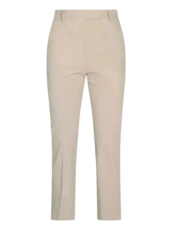 Incotex Cropped Trousers - Neutrals