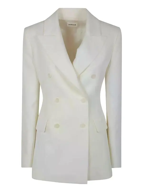 P.a.r.o.s.h Raisa Blazer - White