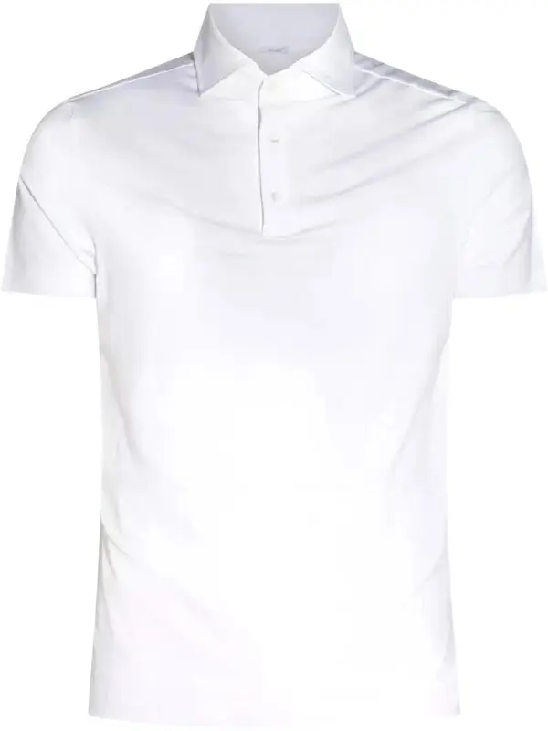 Malo Short-sleeve Polo Shirt - White