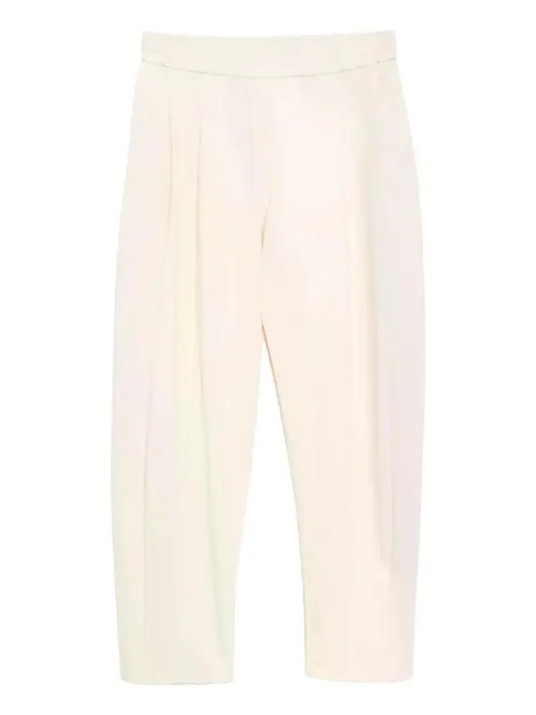 CROQUIS Drawstring Trousers - Neutrals