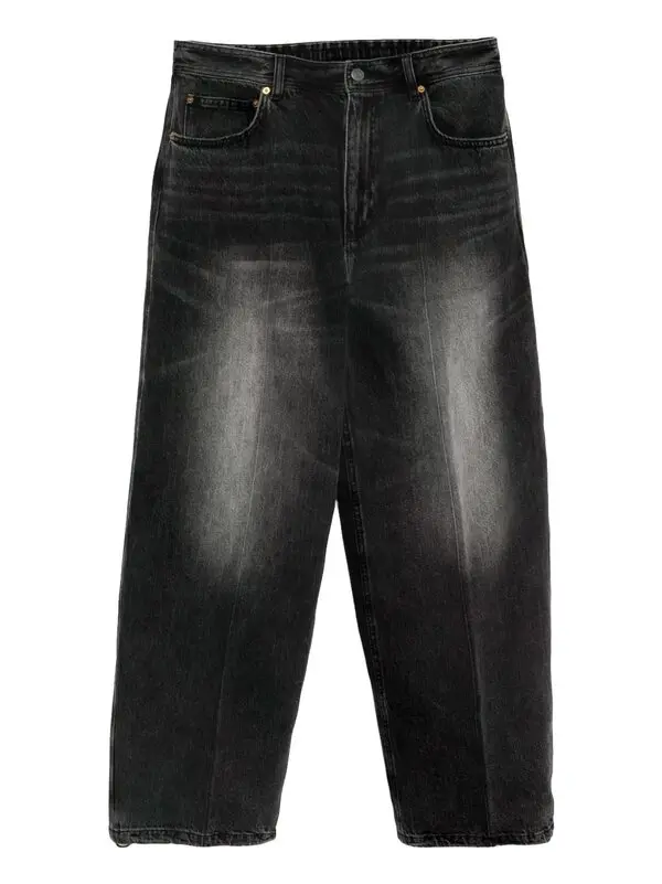 CROQUIS Tapered Jeans - Black