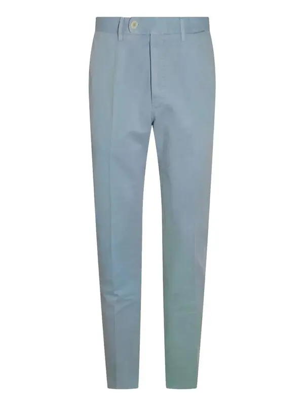 Incotex Cotton Trousers - Blue