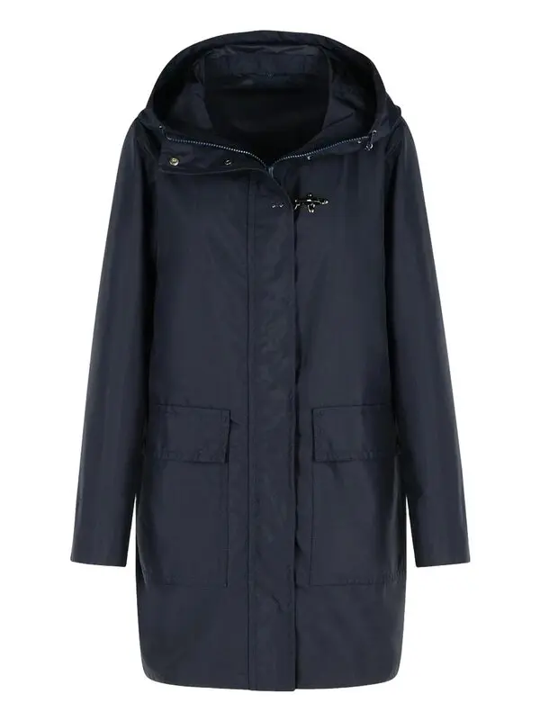 FAY Polyester Parka - Blue