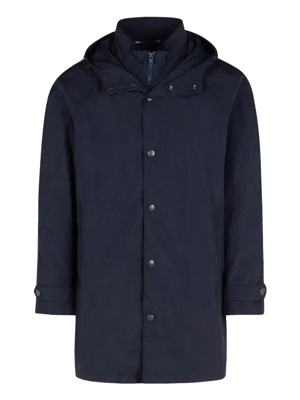 FAY Polyester Parka - Navy