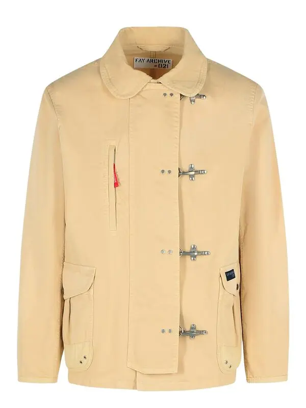 FAY Cotton Jacket - Beige