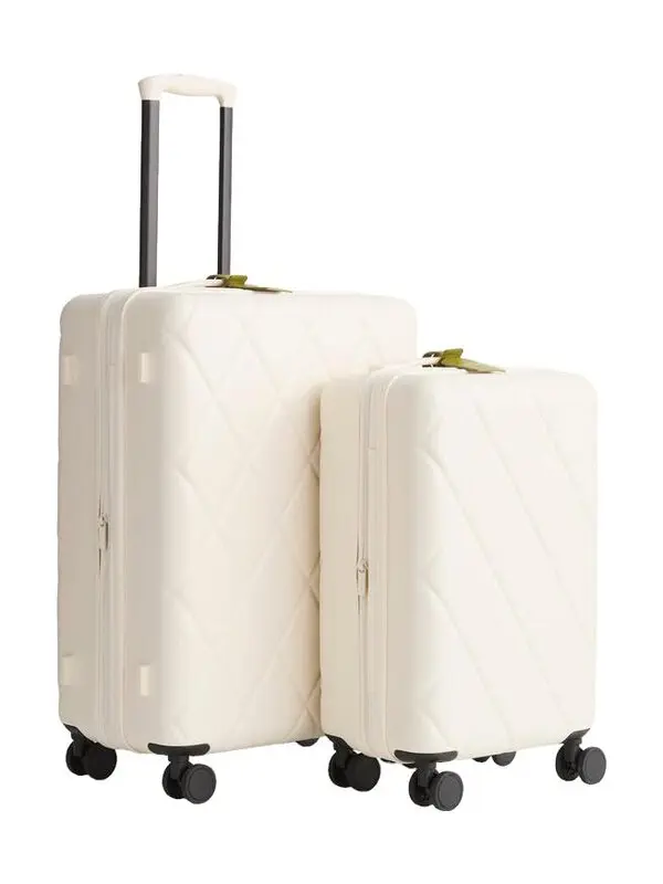 VERA BRADLEY Nested 2-piece Luggage Set - White