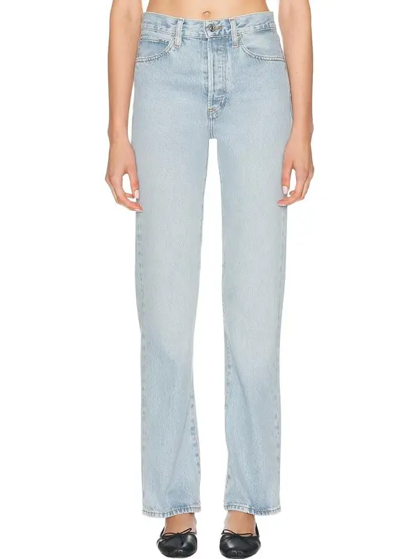 FRAME Vertical Straight Leg Jeans - Johanna