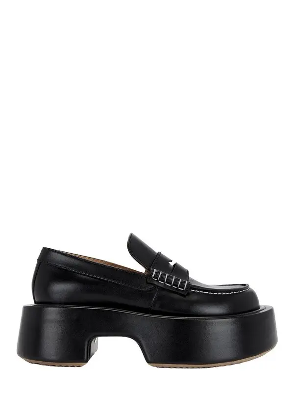 JW Anderson Platform Loafer - Black