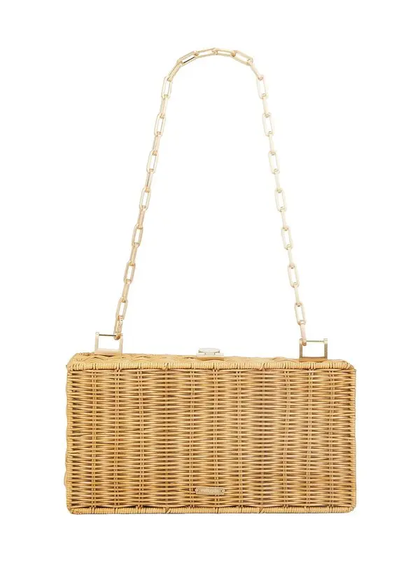Cult Gaia The Backgammon Clutch - Natural