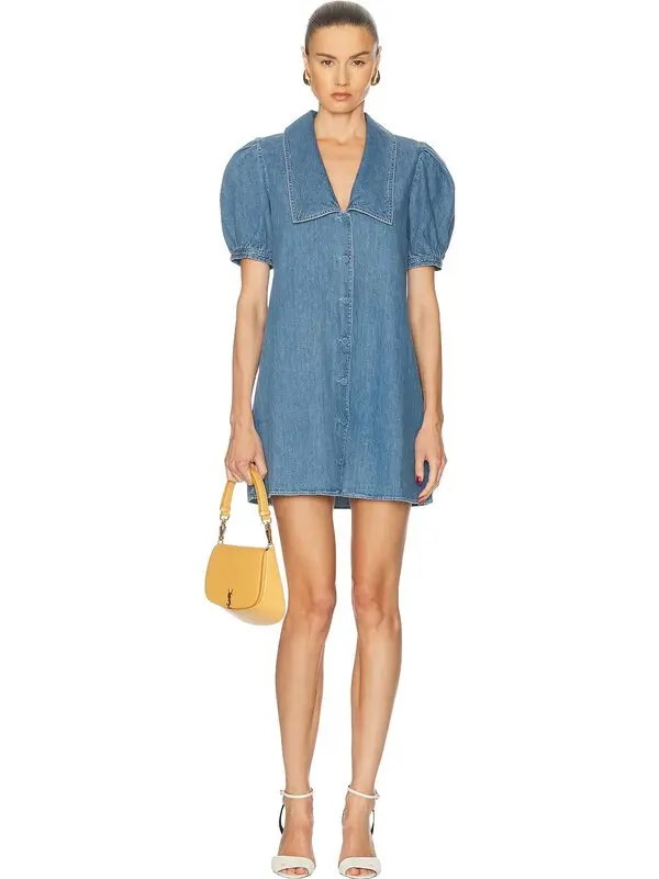 FRAME Sailor Denim Dress - Starlet