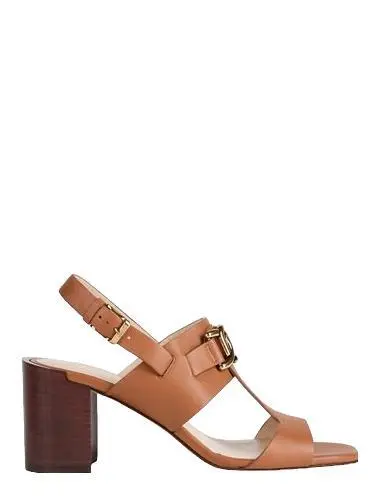 TOD'S Leather Sandals - Brown