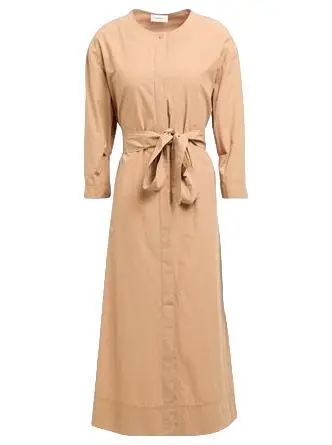 OTTOD'AME Midi Shirt Dress - Beige