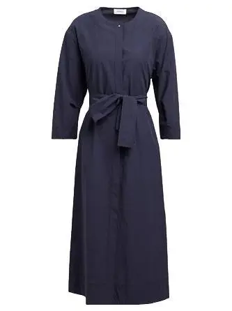 OTTOD'AME Midi Shirt Dress - Blue