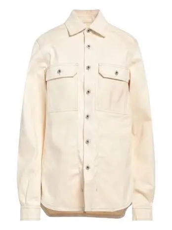 Rick Owens Denim Overshirt - White