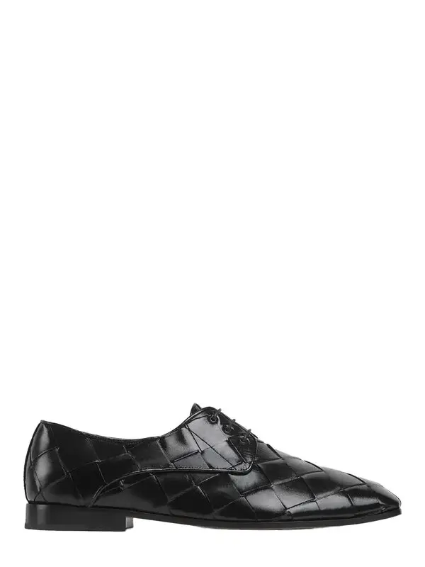 Bottega Veneta Roma Lace-up Shoes - Black