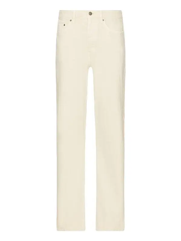 Ksubi Hazlow Straight Leg Jeans - Ecru