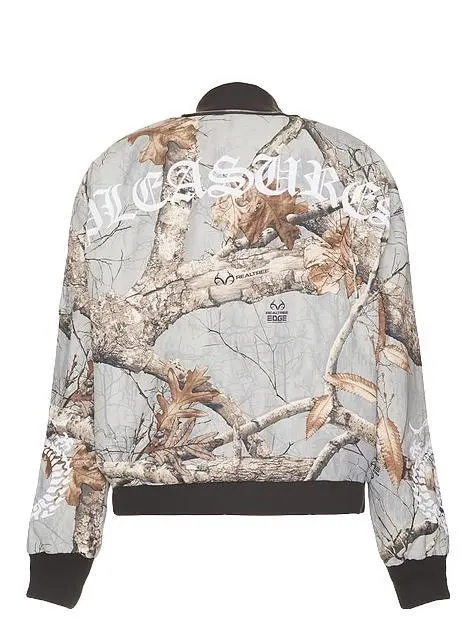 PLEASURES Dragon Bomber - Grey