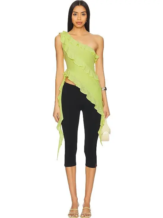AFRM Vivica Top - Sunny Lime