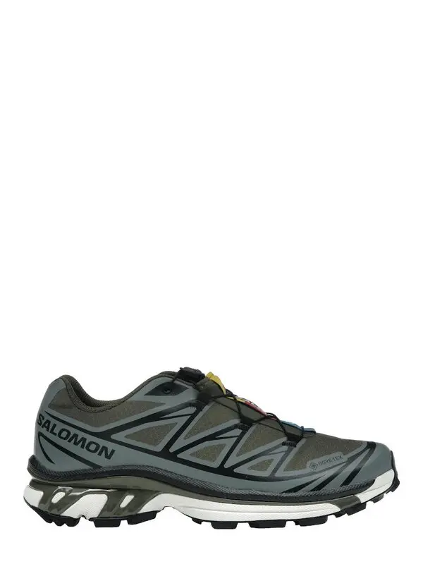 SALOMON Xt6 Gore-tex Sneakers - Olive Night/sedona Sage/black