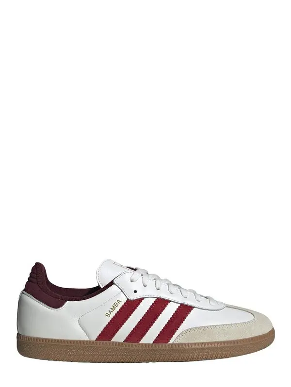 Adidas Samba Og Sneakers - Core White/better Scarelet Red/shadow Red