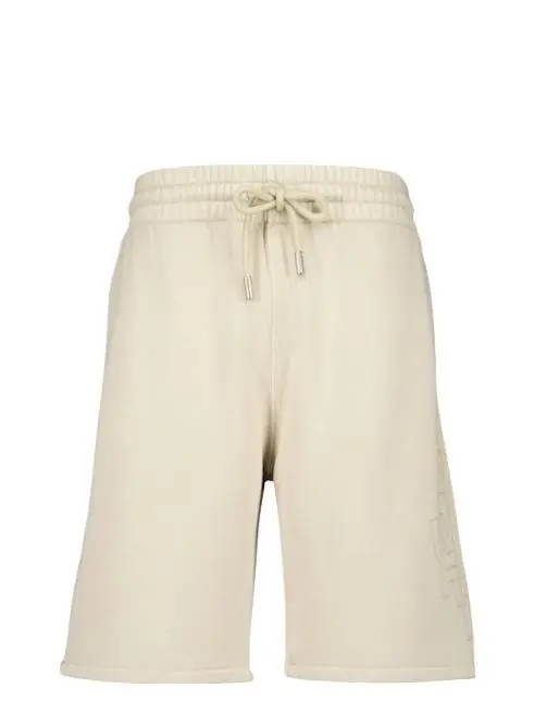 Off-White Outline Skate Sweatshorts - Beige