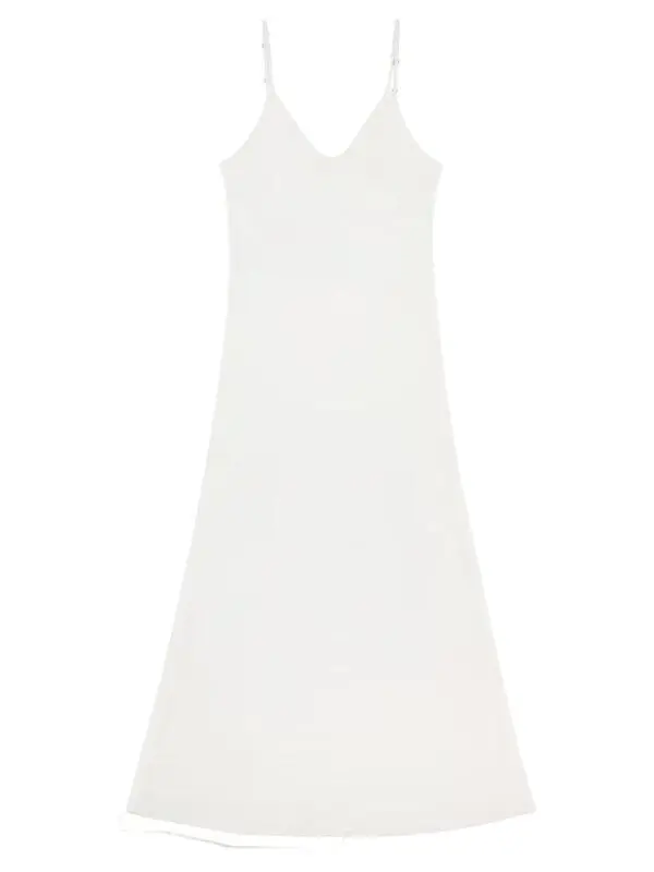 MAISON MARGIELA Silk Dress - White