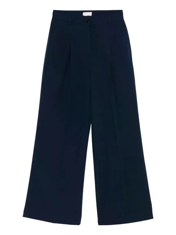 Liu Jo Pleated Trousers - Blue